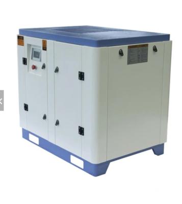 China Compresor de micro aire de doble paso de alta presión 355KW, sin aceite, estacionario con control de pantalla táctil de motor de núcleo industrial en venta