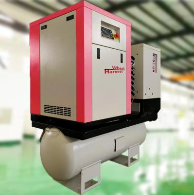 China Compresor de aire sin aceite con secador de frío y depósito de aire - Rendimiento estable para máquinas industriales WHWOL-3.7-0.38-200T en venta