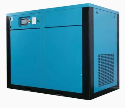 China Compresor de micro-aire de doble paso industrial de 380V personalizado 250KW 15KW Fuente de alimentación motor sin aceite bomba estacionaria PLC en venta