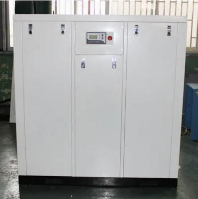 중국 커스터마이징 가능한 11KW 산업용 기름 없는 소용돌이 공기 압축기 고압 220V AC 380V 정지 모터 PLC 코어 엔진 펌프 판매용