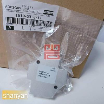 China Para las válvulas de presión 1619533811 de Atlas Copco Partes OEM de compresores de aire de calidad en venta