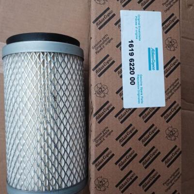 China Voor Atlas Copco IJzeren enkelvoudig luchtfilter 1619622000 OEM Quality Air Compressor Parts Te koop