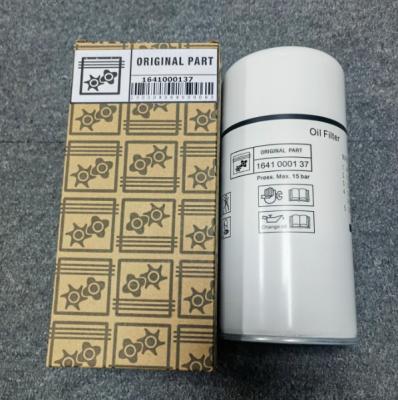 China Atlas-oliefilter 1641000137/1625165640 Hoogwaardige onderdelen voor luchtcompressoren Te koop