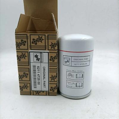 China Atlas-oliefilter 6211472500 Hoogwaardige onderdelen voor luchtcompressoren Te koop