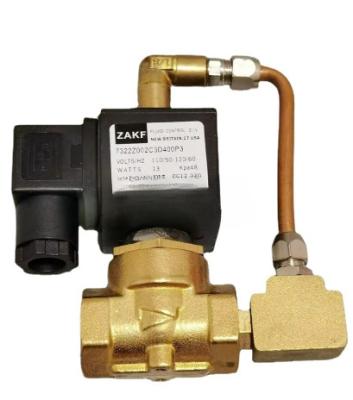 Китай 39198569 Новый металлический соленоидный клапан для вывода сточных вод Ингерсолл Рэнд винтовый компрессор воздуха Части 42590083 продается