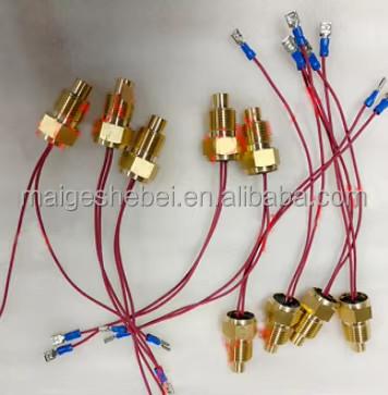 Китай Оптовая торговля переключателем температуры/датчиком Металлический компрессор воздуха Использованные запасные части/Новый элемент и фильтр для масла продается