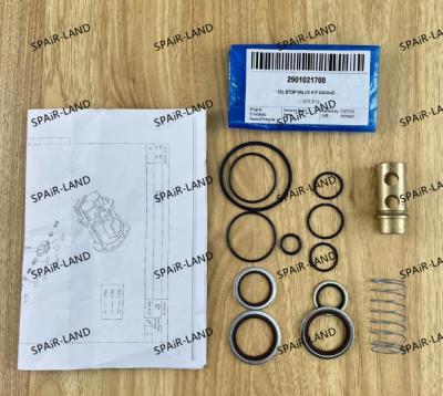 China New Oil Stop Valve Kit 2901021700 Metal Check Valve for Industrial Air Compressors Industrial Compressor Parts for sale
