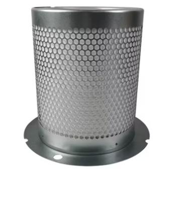 Китай Запасная часть воздушного компрессора Fusheng, металлический воздушный фильтр, элемент № 2116040176, алюминиевый материал, новое состояние продается