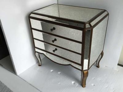 China mirrored bedroom chest dresser table furniture for sale