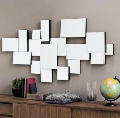 China Decoration 3D Wall Mirror Beautiful Stunning Graphic Design Durable Structure for sale