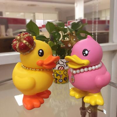 Cina Porcellino salvadanaio di plastica amichevole della scatola di re And Queen Money di B.duck in vendita