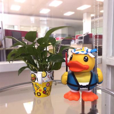 Cina B. dimensione variopinta di Duck Piggy Promotional Coin Bank 11.5×11.5×16cm in vendita