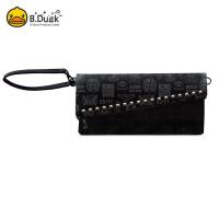 China Multifunctional Zipper Pocket Wallet Polyester Canvas Material for sale