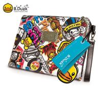 China Multifunctional Zipper Pocket Wallet Polyester Canvas Material for sale