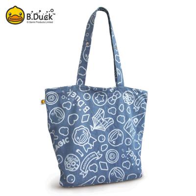 Cina Dimensione promozionale pieghevole di Tote Bags With Logo Reusable 47×68 cm della tela in vendita