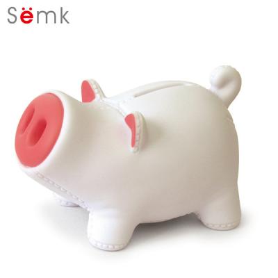 Cina L'iso materiale BSCI del porcellino salvadanaio 18.5×12×12.5cm del maiale del vinile ha approvato in vendita