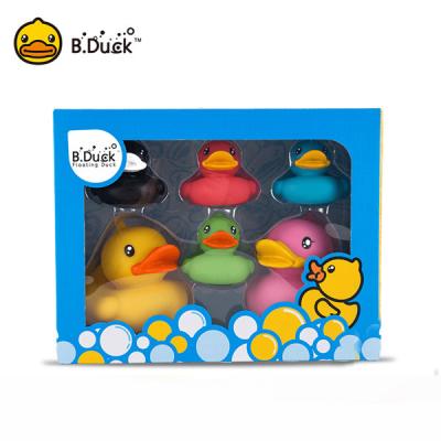 Cina Ftalato Duck Toy For Kids Bath Weighted di gomma libero del PVC che fa galleggiare il ODM dell'OEM in vendita