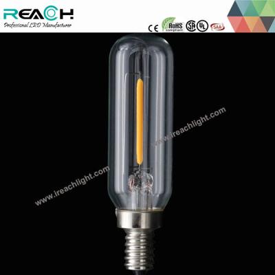 China T25 led tube bulb,t20 led filament bulb,25*95mm,1w,2w dimmable,clear glass,constant current driver,E27base for sale