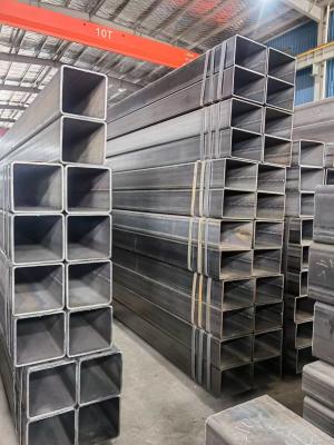 Cina Tubo in acciaio rettangolare da 35 mm Q235 Ss Tubo rettangolare in ferro nero carbone in vendita