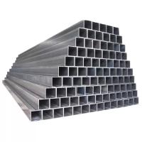 China A500 Galvanized Rectangular Pipe 100X100mm Rectangular Tube 100X50 for sale