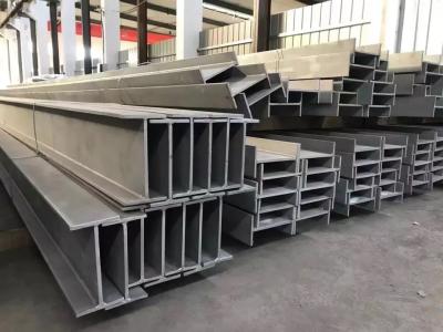 China ASTM C Channel Steel Beam 0.3mm Cold Rolled H Shape Steel Beam SS400 for sale