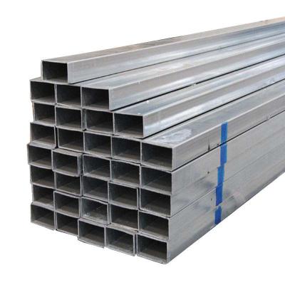 Cina imballaggio di serie in condizione di navigare 6.4MGalvanized del gas d'acqua del tubo d'acciaio del quadrato in vendita