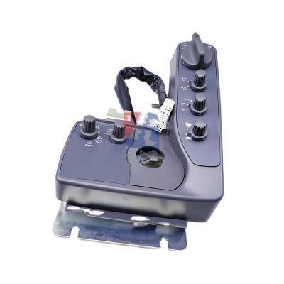 China ZAX200 Excavator Construction Machinery Parts New BH-1016A Throttle Headlight Wiper Speed Switch Controller for 240 for sale