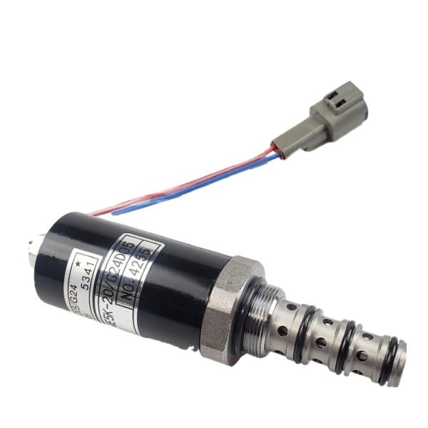 Quality JUYULONG Hydraulic Pump Proportional Solenoid Valve KDRDE5K-20-G24D05 for Kato HD820 1430 Excavator Construction Machinery Parts for sale