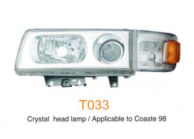 China Toyota coaster 98 Crystal head lamp(T033) for sale