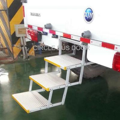 China Electrical triple foldable bus door step,electrical retractable bus foot step(EBS200T) for sale