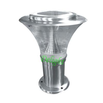 China Stainless Steel led solar fence lights solar post light for sale