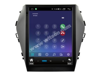 China 9.7'' Tesla Vertical Screen For Hyundai  Ix45 Santa Fe 3 2013-2016 Android Car Multimedia Player(THB/THV1266B) for sale
