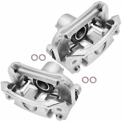 China 2x Rear Disc Brake Calipers with Bracket for Kia Rondo 2009-2012 2.4L 2.7L for sale