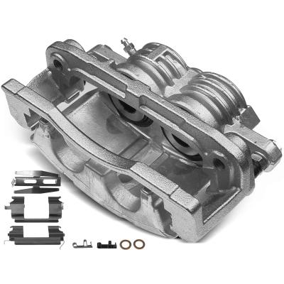 China Front Driver Brake Caliper with Bracket for Chevy Trailblazer GMC Envoy 02-05 for sale