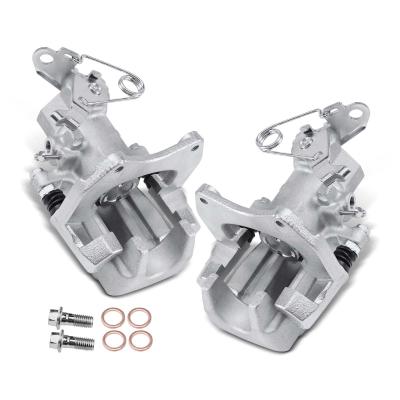 China 2x Rear Disc Brake Calipers with Bracket for Audi A8 Quattro 00-03 4.2L for sale