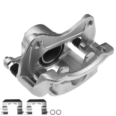 China Front Driver Brake Caliper with Bracket for Hyundai Accent 18-21 Kia Rio 12-20 for sale