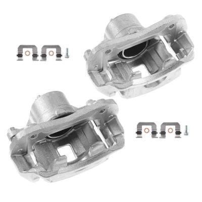 China 2x Front Brake Caliper with Bracket for Kia Optima 2006-2010 Hyundai Sonata for sale