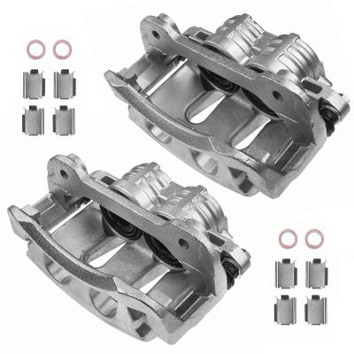 China 2x Front Brake Caliper with Bracket for Ford Mustang 2005-2014 for sale