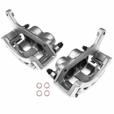 China 2x Front Brake Caliper with Bracket for Dodge B1500 Ram 1500 Van for sale