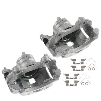 China 2x Front Brake Caliper with Bracket for Nissan March Micra Versa Note for sale