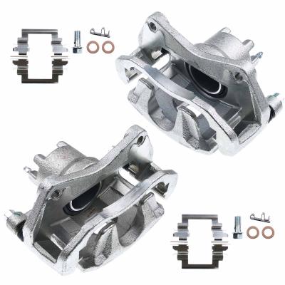 China 2x Front Brake Caliper with Bracket for Mitsubishi Lancer 2008-2017 for sale
