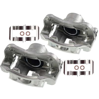 China 2x Front Brake Caliper with Bracket for Kia Rio Dodge Attitude Hyundai for sale