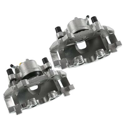 China 2x Front Brake Caliper with Bracket for Ford Escape Transit Connect Lincoln MKC for sale
