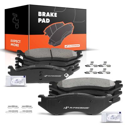 China 8pcs Front & Rear Ceramic Brake Pads  for Dodge Ram 1500 2002-2005 Durango 2003-2006 for sale