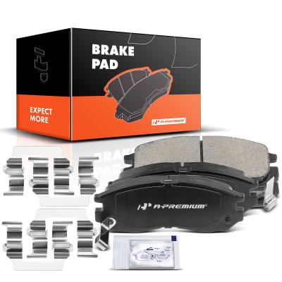 China 4pcs Front Driver & Passenger Ceramic Brake Pads with Sensor for Mitsubishi Eclipse Eagle Plymouth Dodge Chrysler for sale