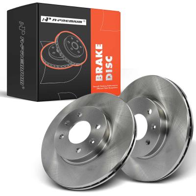 China Front Disc Brake Rotors for Hyundai Accent 2006-2011 Kia Rio Rio5 1.6L for sale