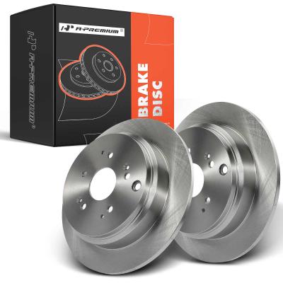 China Rear Disc Brake Rotors for Honda Odyssey 2002 2003 2004 V6 3.5L for sale