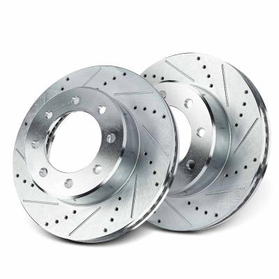 China Front Drilled Brake Rotors for Dodge Ram 2500 3500 2009-2010 Ram 2011-2021 for sale