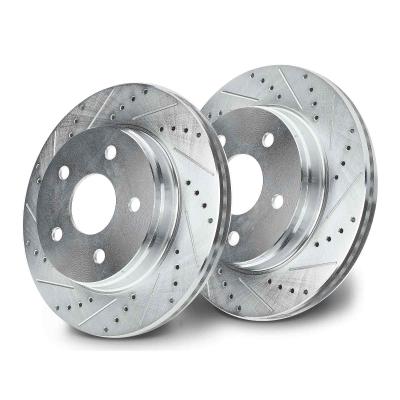 China Front Drilled Brake Rotors for Chrysler Aspen Dodge Durango Ram 1500 for sale