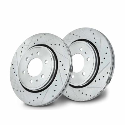 China Front Drilled Brake Rotors for Ford Expedition F-150 Lincoln Navigator for sale